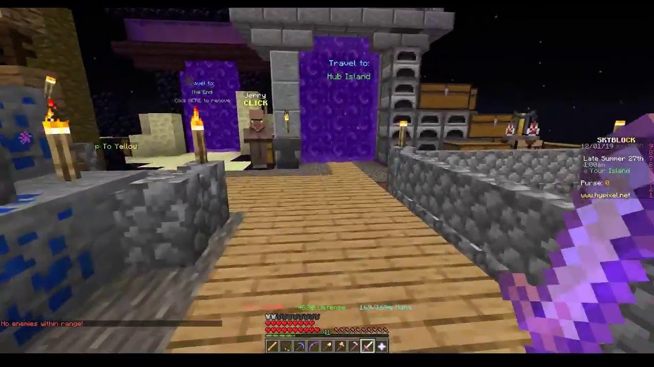 making pig fram and try to make pigman sword in redesky skyblock - YouTube