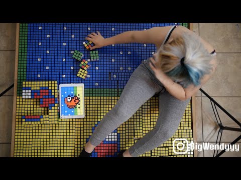 Rubik's Cube Among Us Stop Motion Animation - YouTube