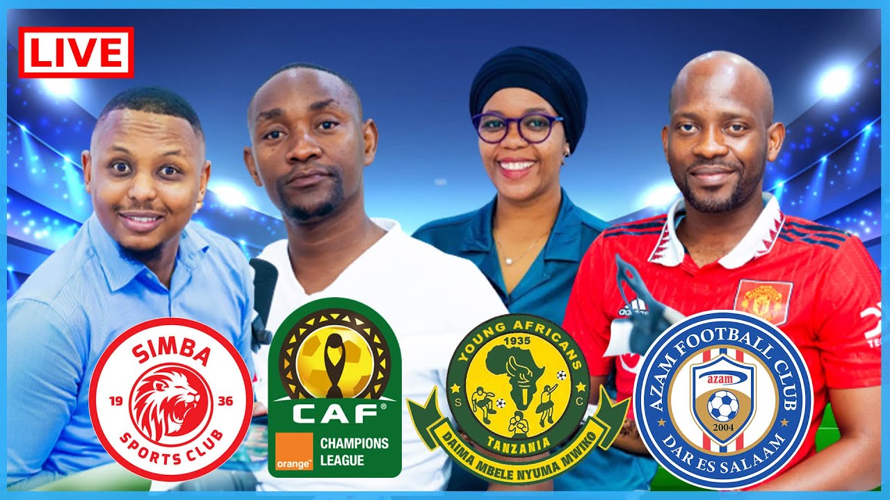 🔴#LIVE: YANGA & AZAM CHALI, SIMBA YAPETA CAF (SPORTS ARENA 17/10/2022 ...