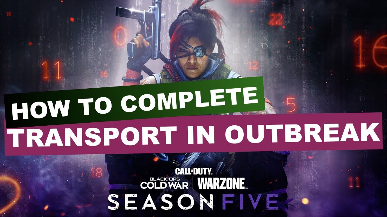 How to complete the TRANSPORT Objective! COD Zombies Outbreak Season 5 ...