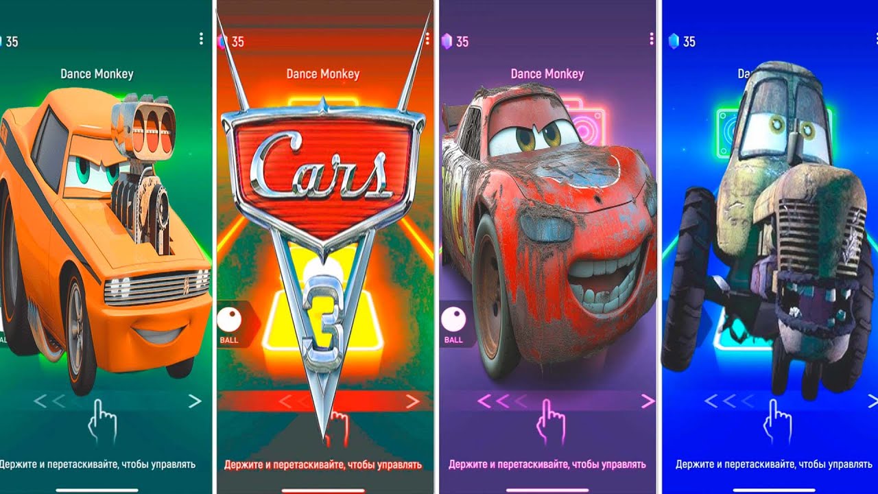 I Tried Cars Characters In A Rhythm Game! - YouTube