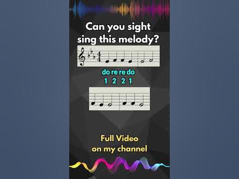 Sight Singing Do-Re 10 (Moveable Do) - YouTube