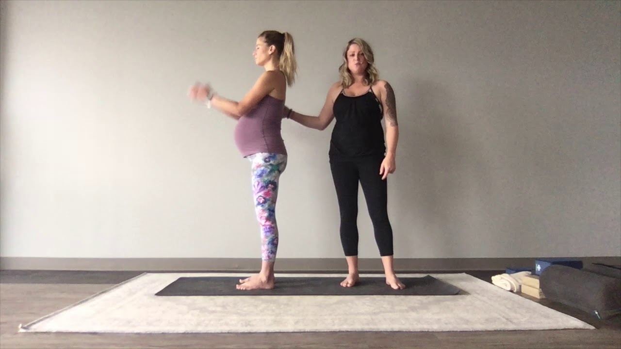 Tadasana During Pregnancy - Postural Alignment cues for Expectant ...