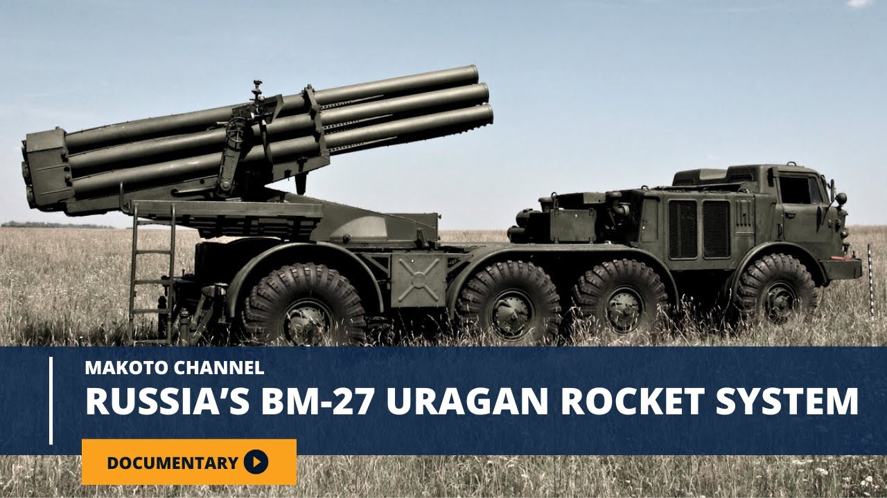 Russia's BM-27 Uragan Rocket System - YouTube