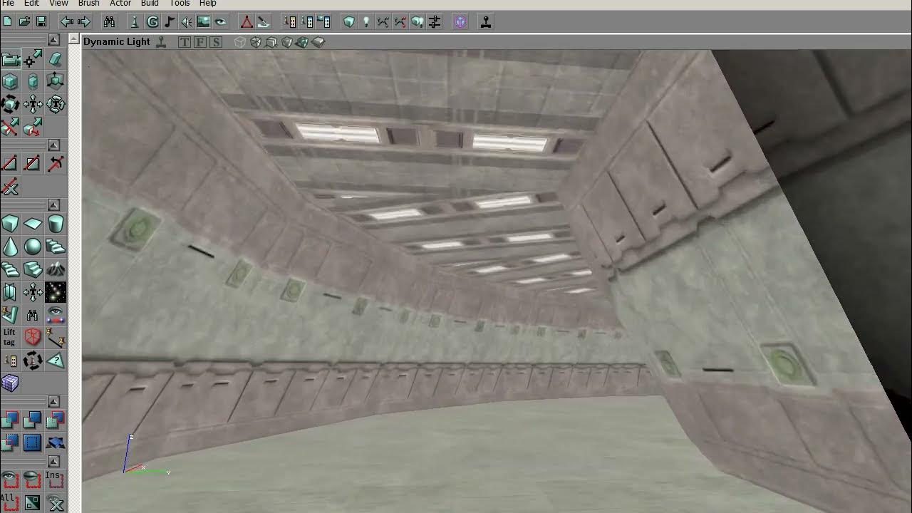 Insert Shape from BSP into 2D Editor - UnrealEd 469e - UT99 - YouTube