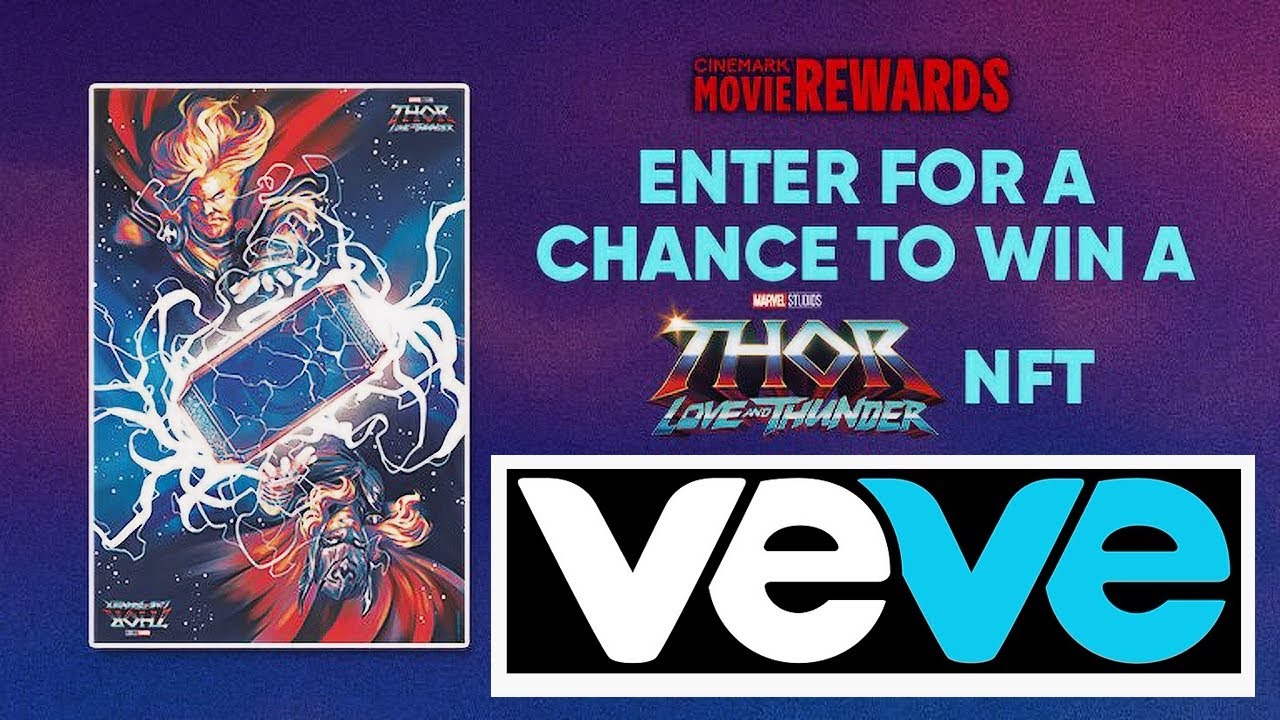 Played the Cinemark Thor Love and Thunder VeVe NFT Game Today (7/5/22 ...