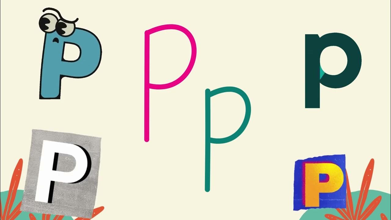 Beginning Sound - Letter Pp | Phonics | Words that start with Pp | Low ...