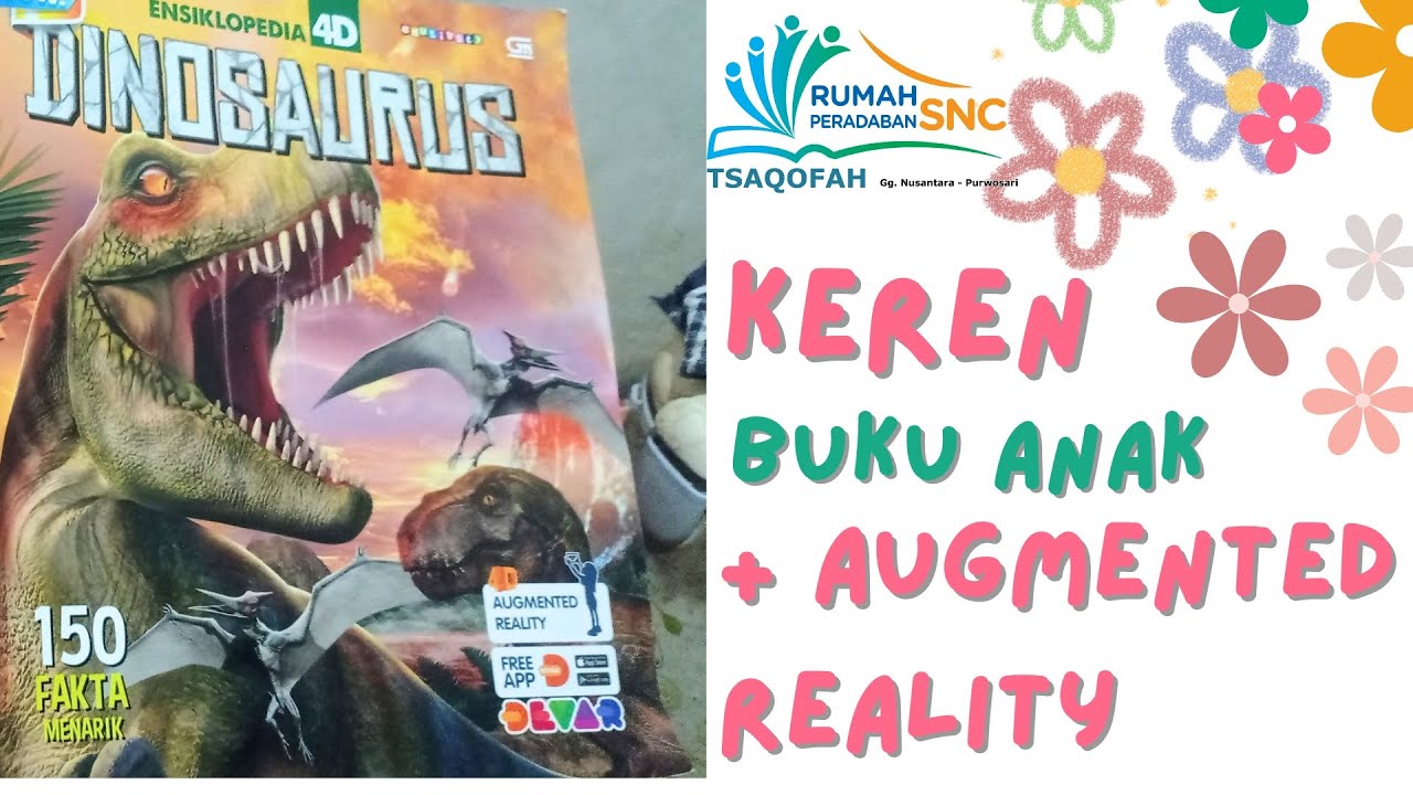 056-Buku Anak Yang Keren Bisa muncul animasi AR Augmented Reality nya ...