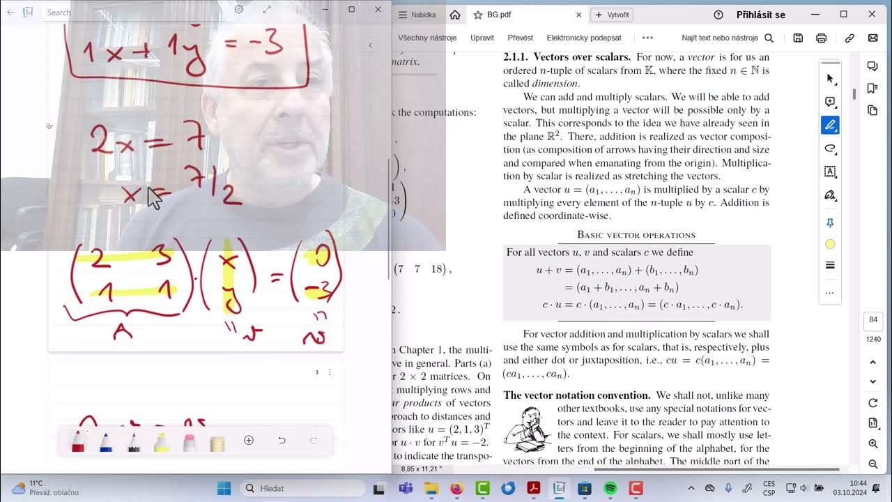 D9 - Matrix Calculus: Equations and matrices - YouTube