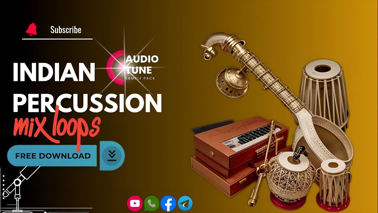 INDIAN PERCUSSION MIX LOOPS - YouTube