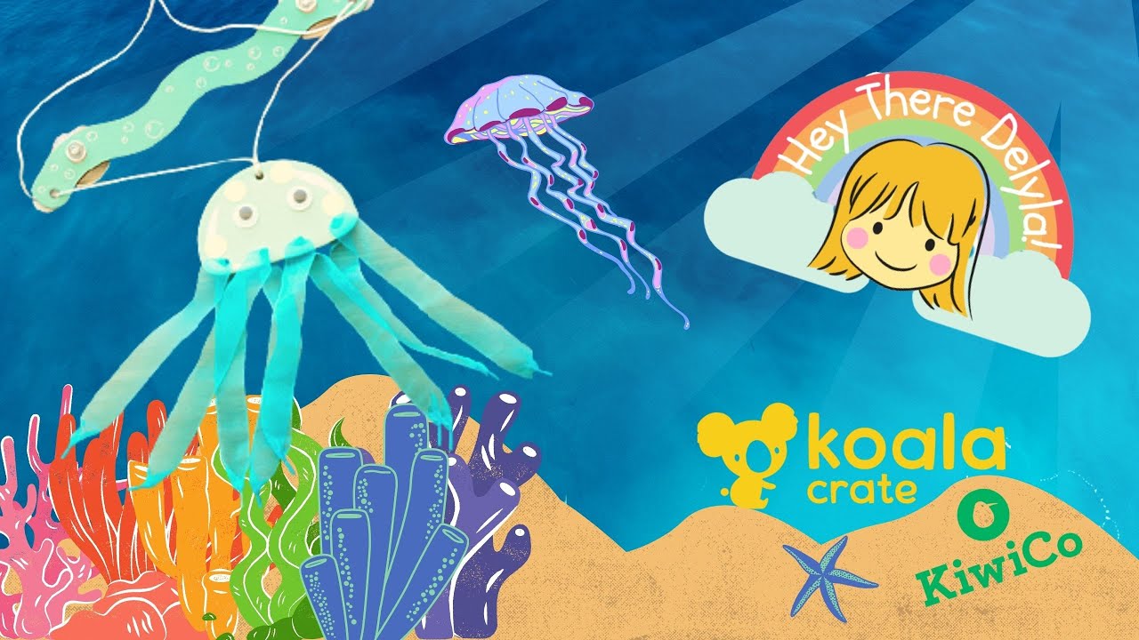 KiwiCo’s Koala Crate - Glowing Nature! Jellyfish - YouTube