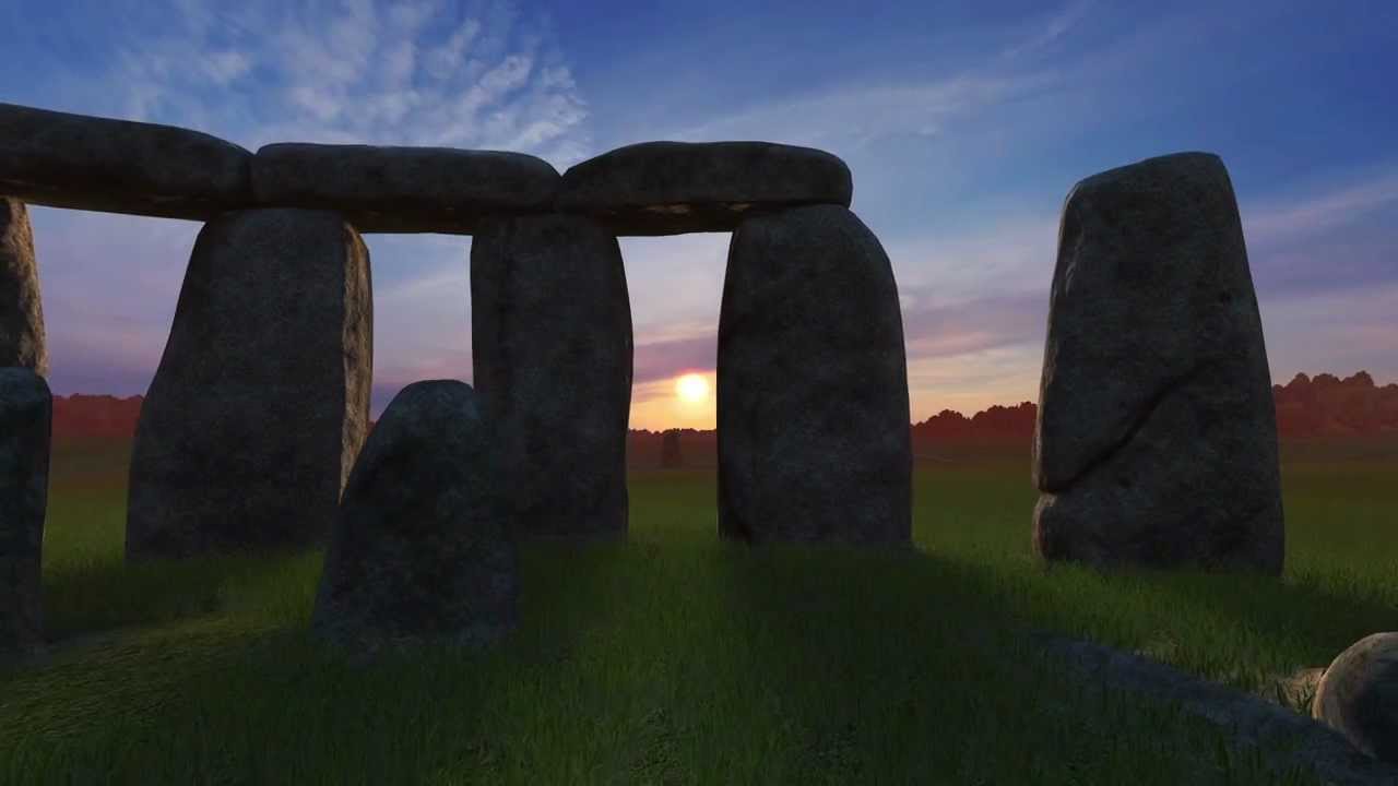 Stonehenge 3D Screensaver - YouTube