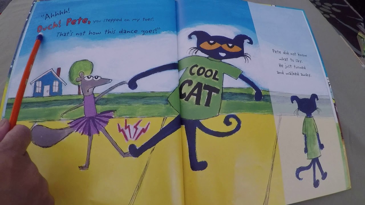 PETE THE CAT AND THE COOL CAT BOOGIE DANCE | READS OUT LOUD | WORDS BY ...