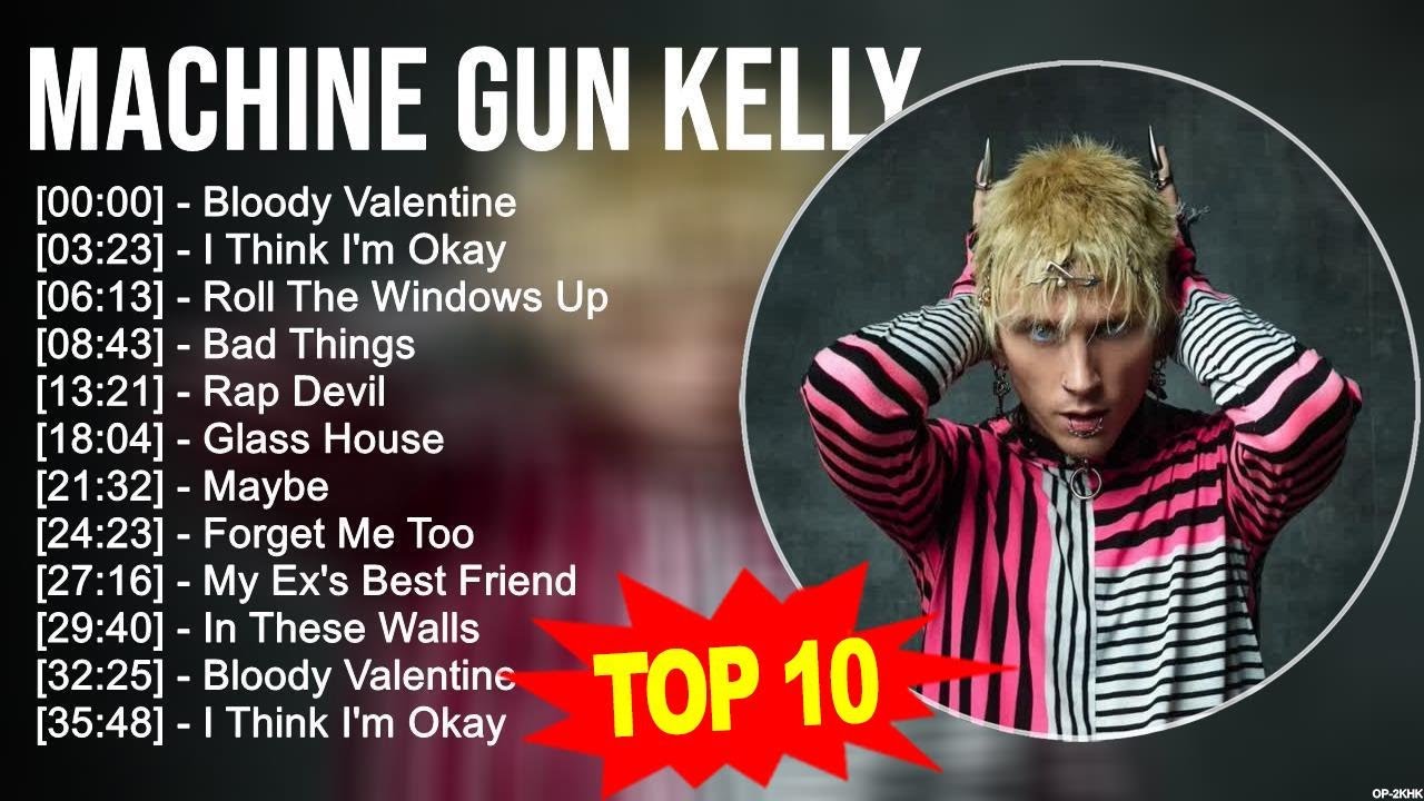 Machine Gun Kelly 2023 MIX ~ Top 10 Best Songs ~ Greatest Hits ~ Full ...