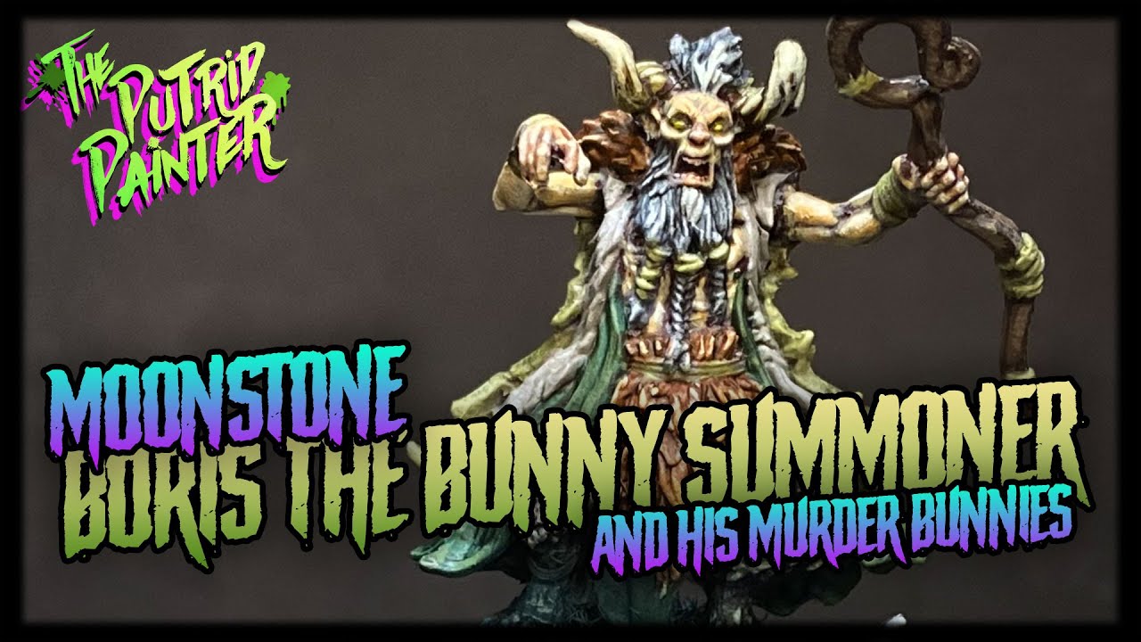 How to paint Moonstone - Boris the Bunny Summoner and his Murder ...