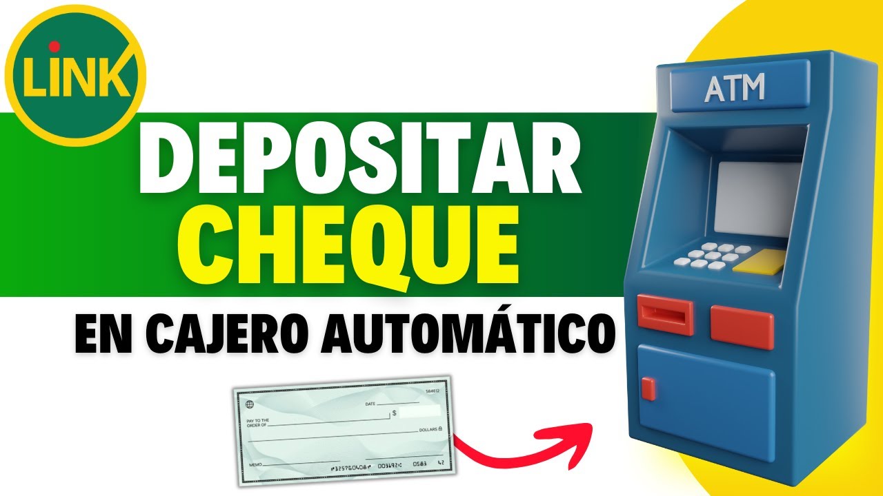 Como DEPOSITAR CHEQUE en Cajero Automatico RED LINK (Paso a Paso) - YouTube