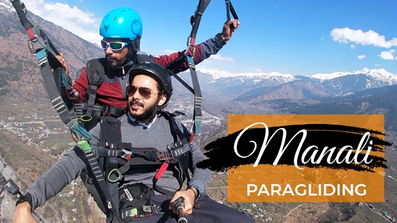 My First Paragliding In Manali🪂 | Bir Biling | GoPro | Himachal Ep-3 | Meandering Doc - YouTube
