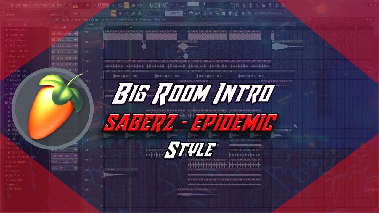 EDM BIG ROOM INTRO || SABERZ - EPIDEMIC STYLE [FL STUDIO] 2022 - YouTube