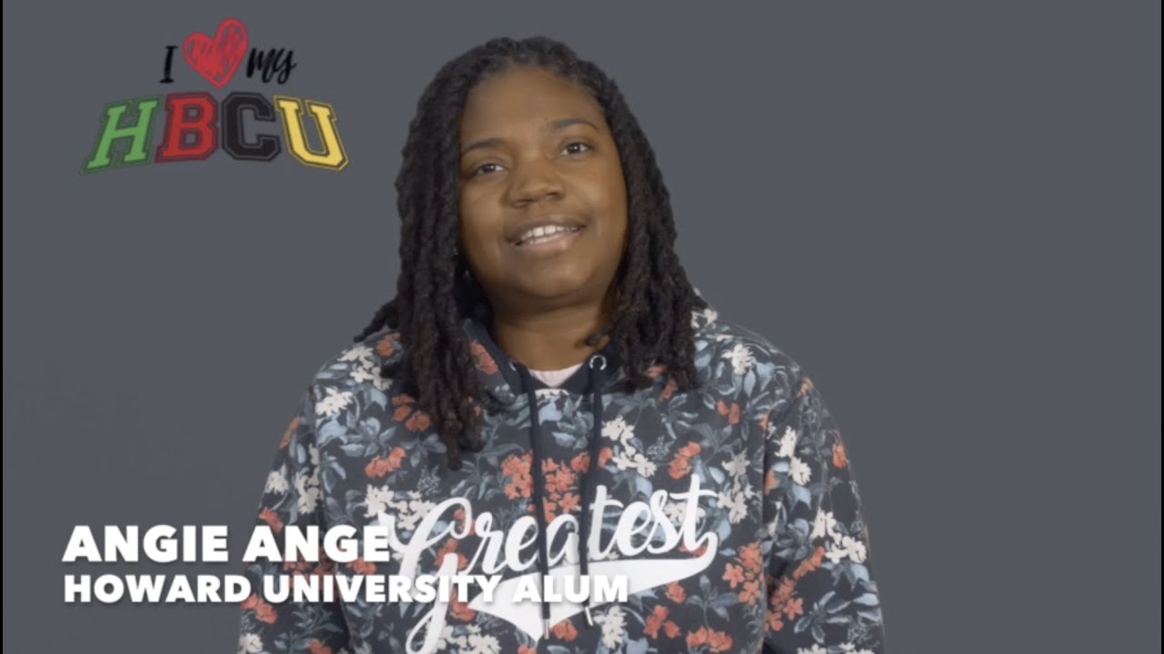 I LOVE MY HBCU: Angie Ange - YouTube