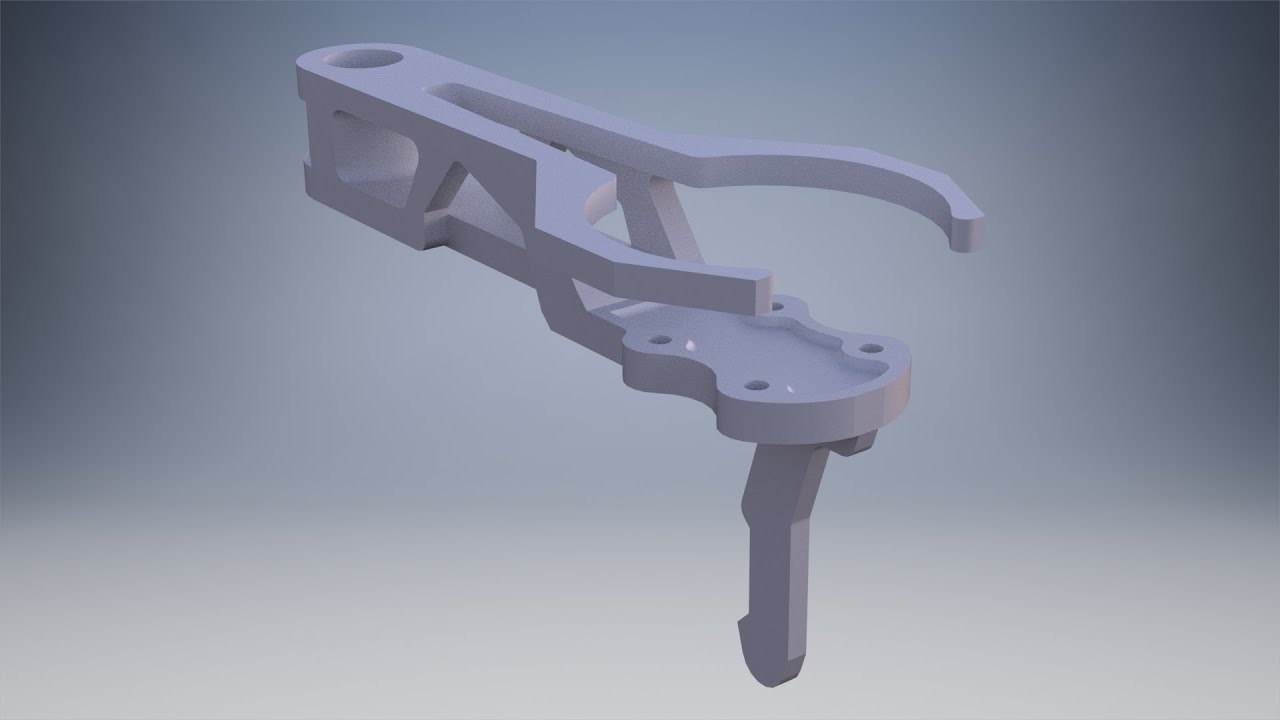 Quadcopter Arm at 500% speed - Autodesk Inventor || Shape Generator #2 ...