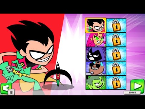 Teen Titans Go Jump Jousts - Robin (CN Games) - YouTube