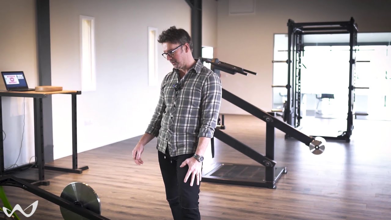 Plate Loaded Lunge Machine - Watson Gym Equipment - YouTube