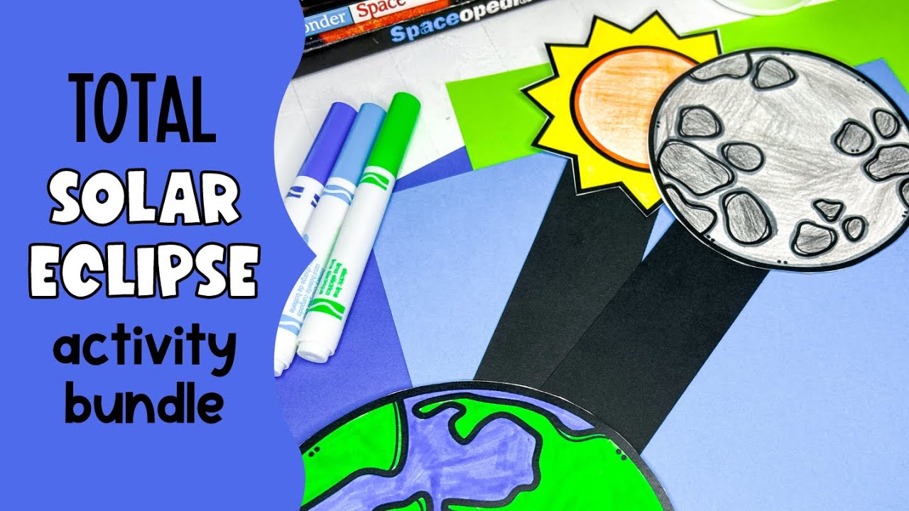 Total Solar Eclipse Activities for Kids - YouTube