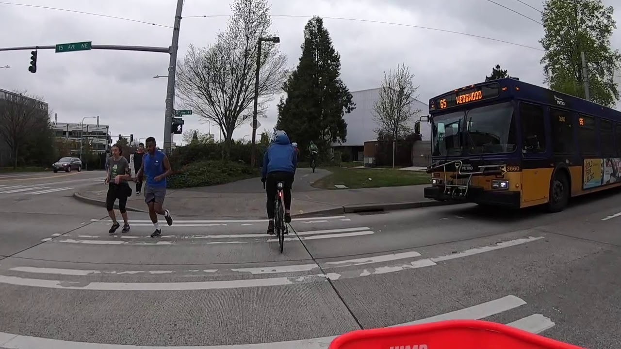 Riding a Jump e-bike on Seattle's Burke Gilman Trail - YouTube