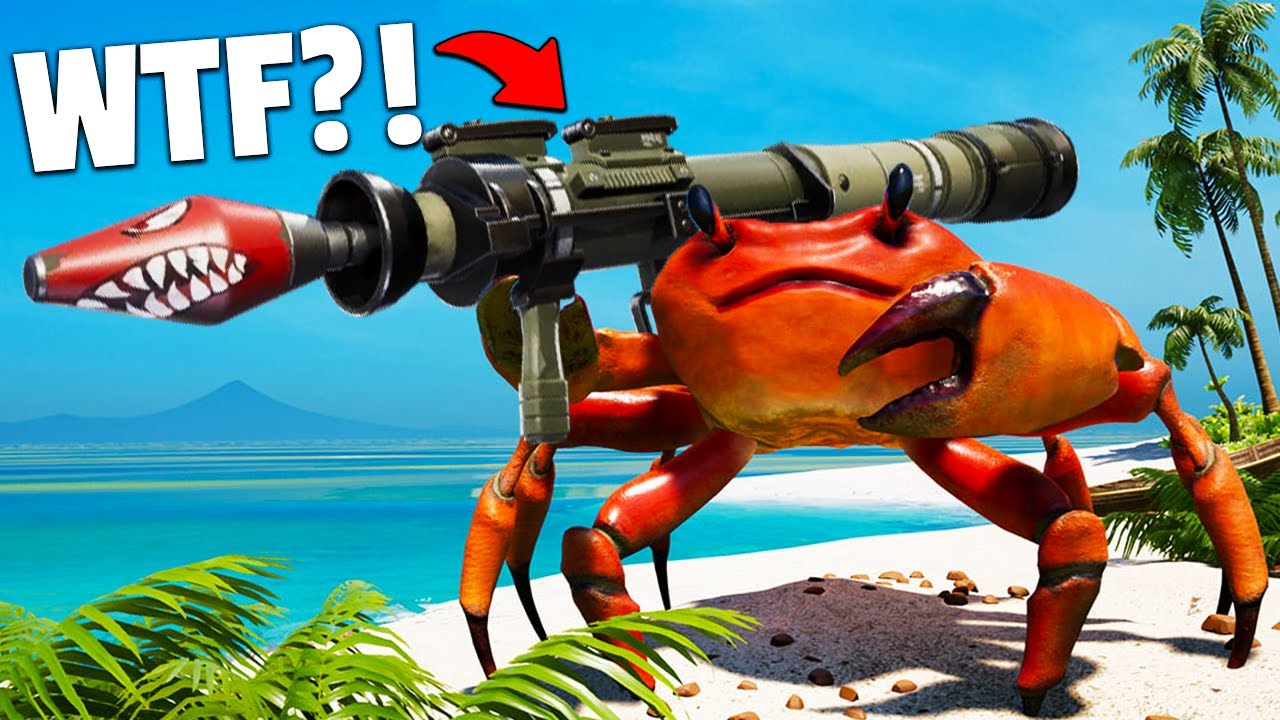 WHO GAVE A CRAB A BAZOOKA?!!! - YouTube