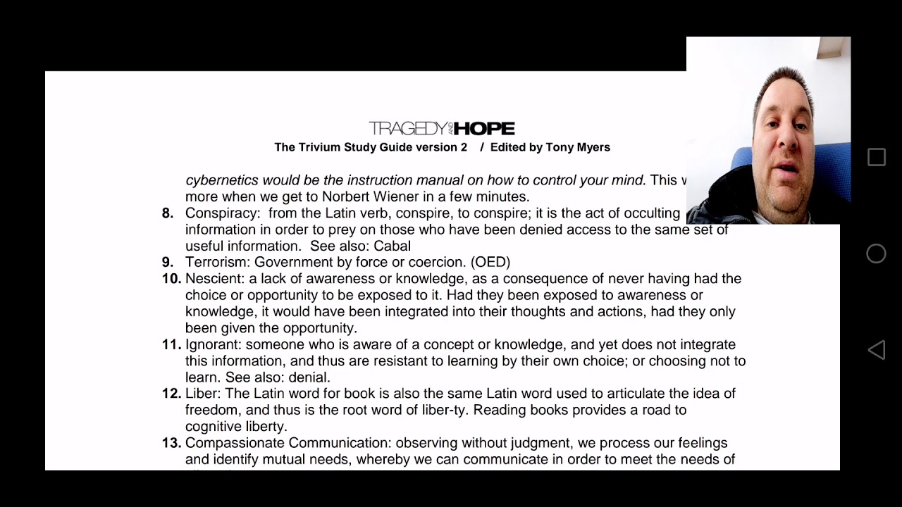 Trivium study guide part 1 - YouTube