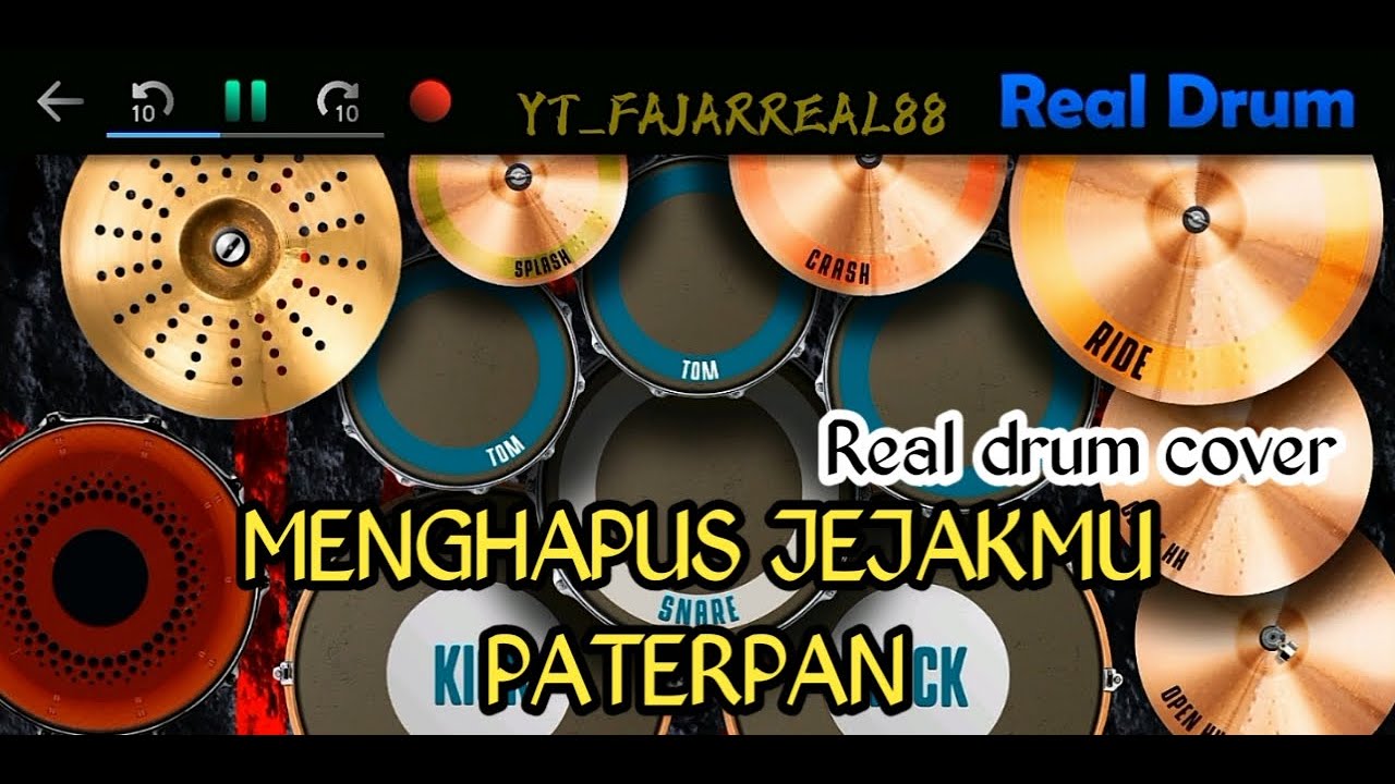 MENGHAPUS JEJAKMU - PATERPAN || REAL DRUM COVER_Semoga Terhibur ...