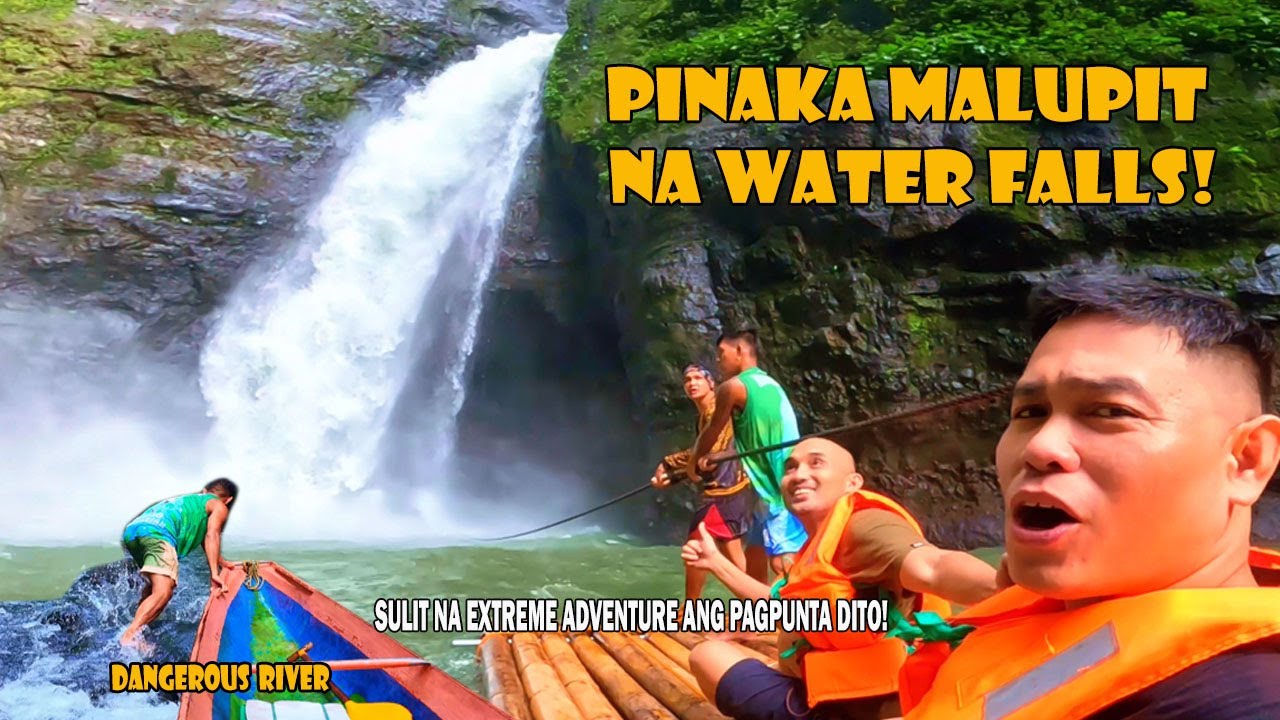 PINAKA MALUPIT NA WATER FALLS AT DANGEROUS RIVER SA LAGUNA - YouTube