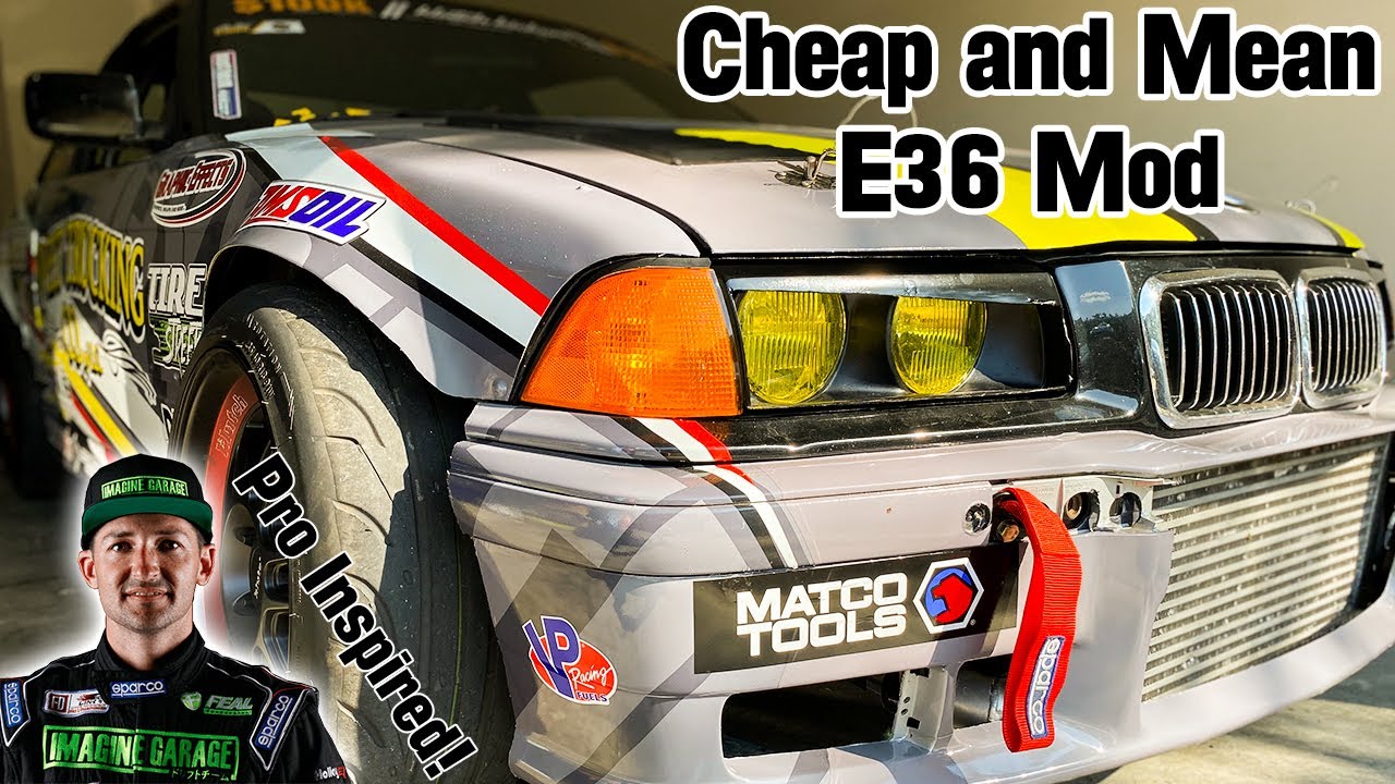 BMW E36 Headlight Modifications - YouTube