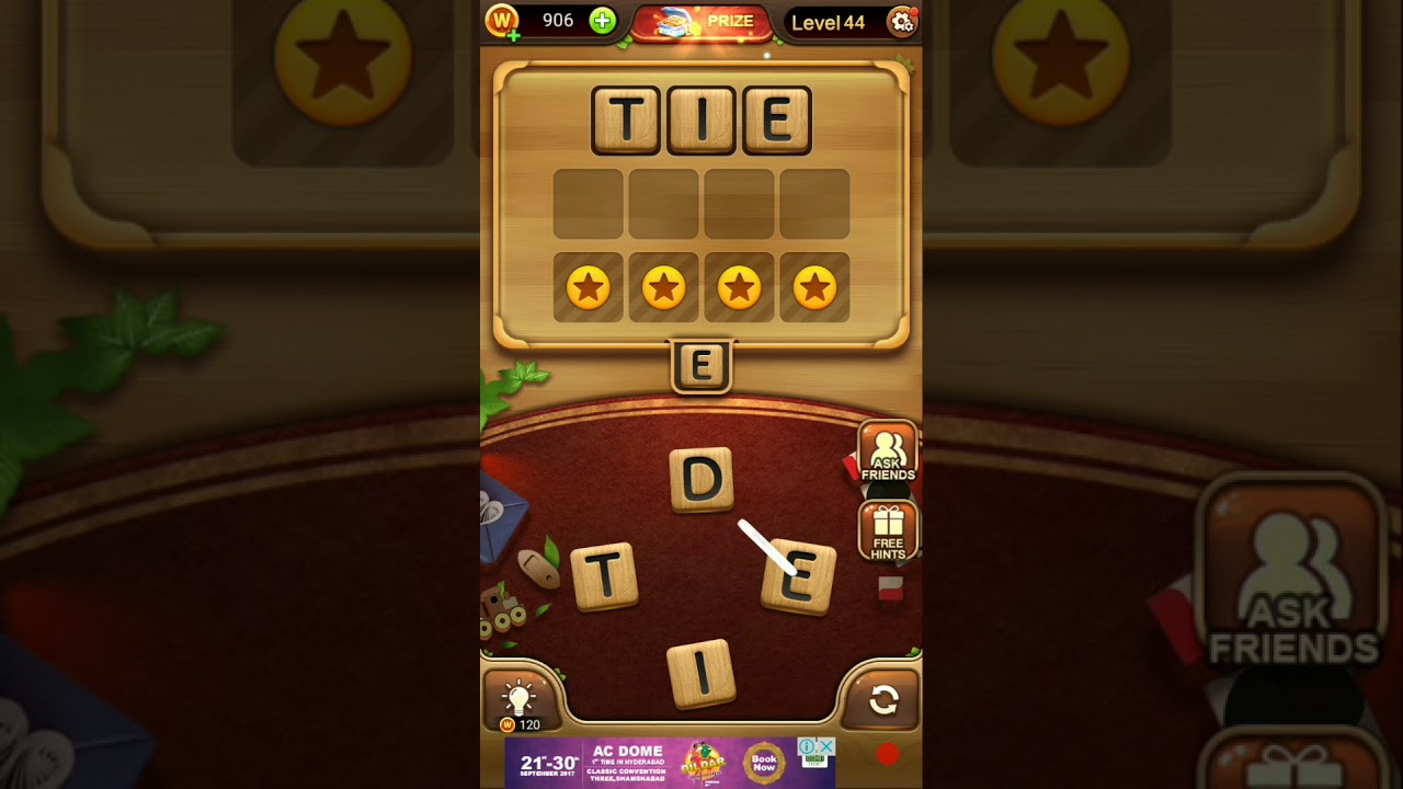 Word Connect Level 44 Answers with Bonus - YouTube