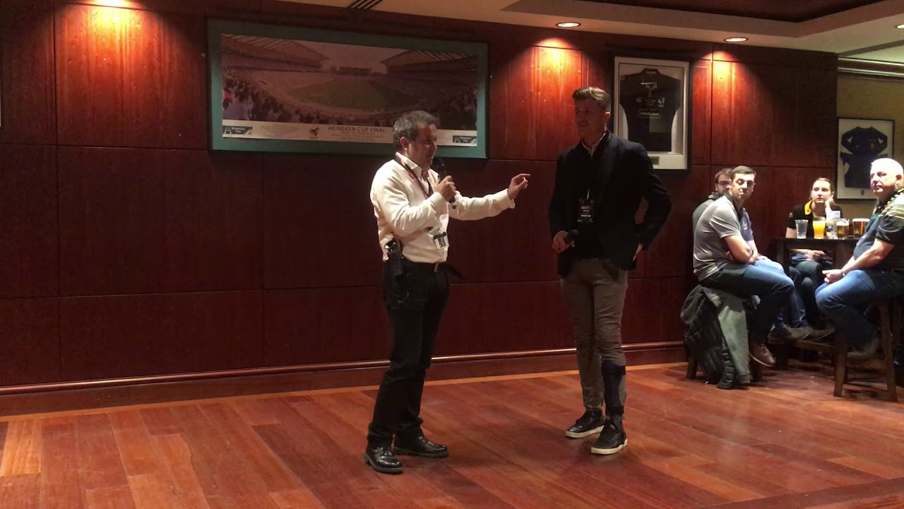 Ed Jackson interview in Wasps "Clubhouse" December 2018 - YouTube