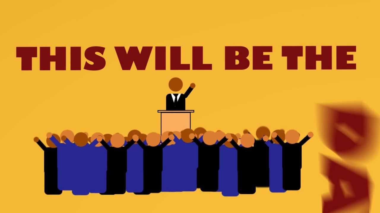 Martin Luther King Jr. Speech Animation - YouTube