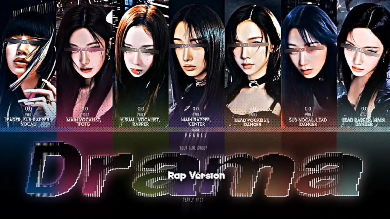 Drama RAP VERSION┆︴Y ur Girl Gr up 7 members ೄྀ - YouTube