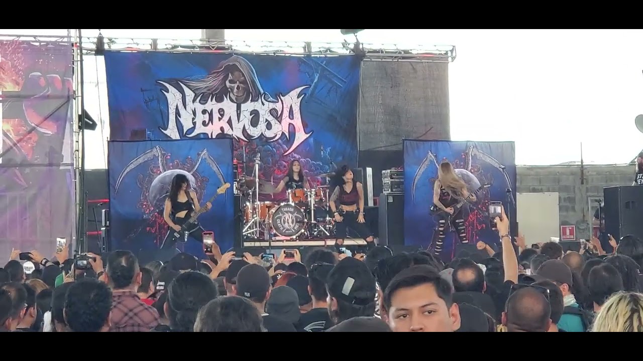 NERVOSA. México Metal Fest 2022. Monterrey, México. - YouTube