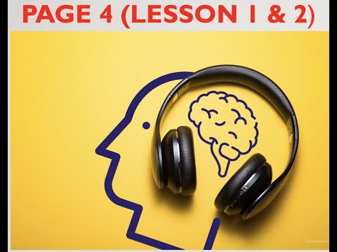 Evolve 4 Audio Page 4 Unit 1.2 (Lesson 1 AB; Lesson 2 A) - YouTube