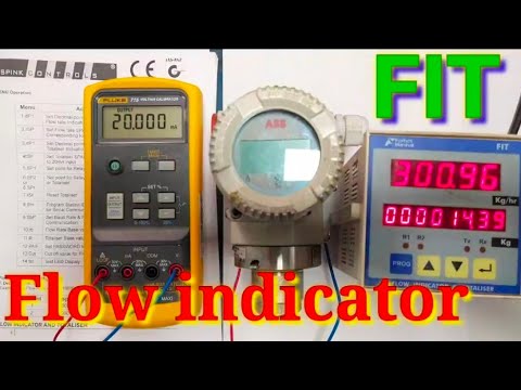 FIT Flow indicator totalizer - YouTube