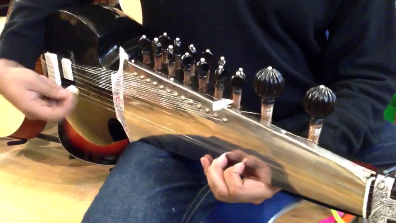 Sarod hybrid demonstration - YouTube