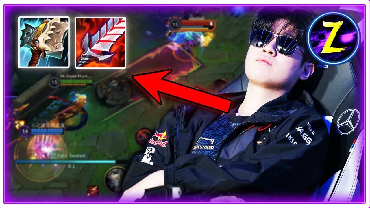 I Tried T1 Zeus Yone Build For Wild Rift And IT IS STUPID! - HeartSteel ...