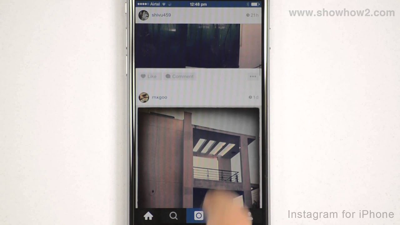 Instagram For iPhone - How To Comment On A Post - YouTube