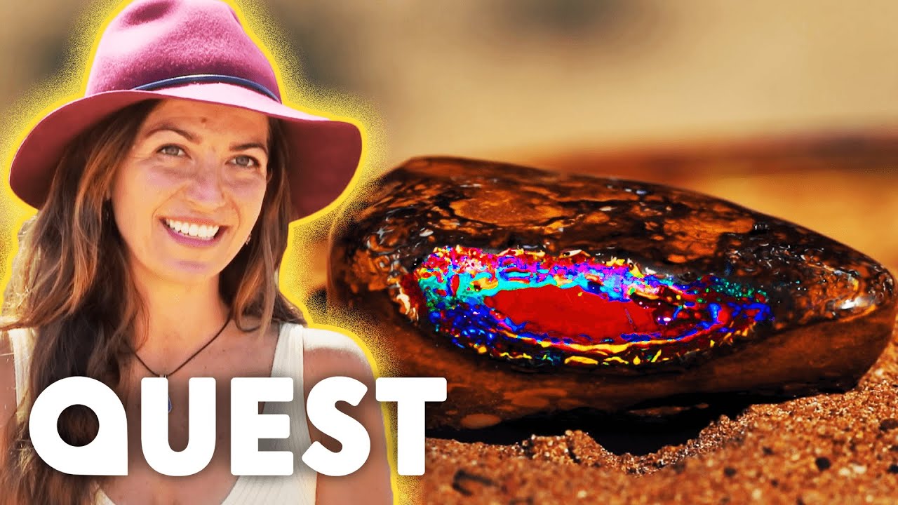 The Opal Whisperers Find Museum Grade Pipe Fossil Opal Worth Over 30k Outback Opal Hunters