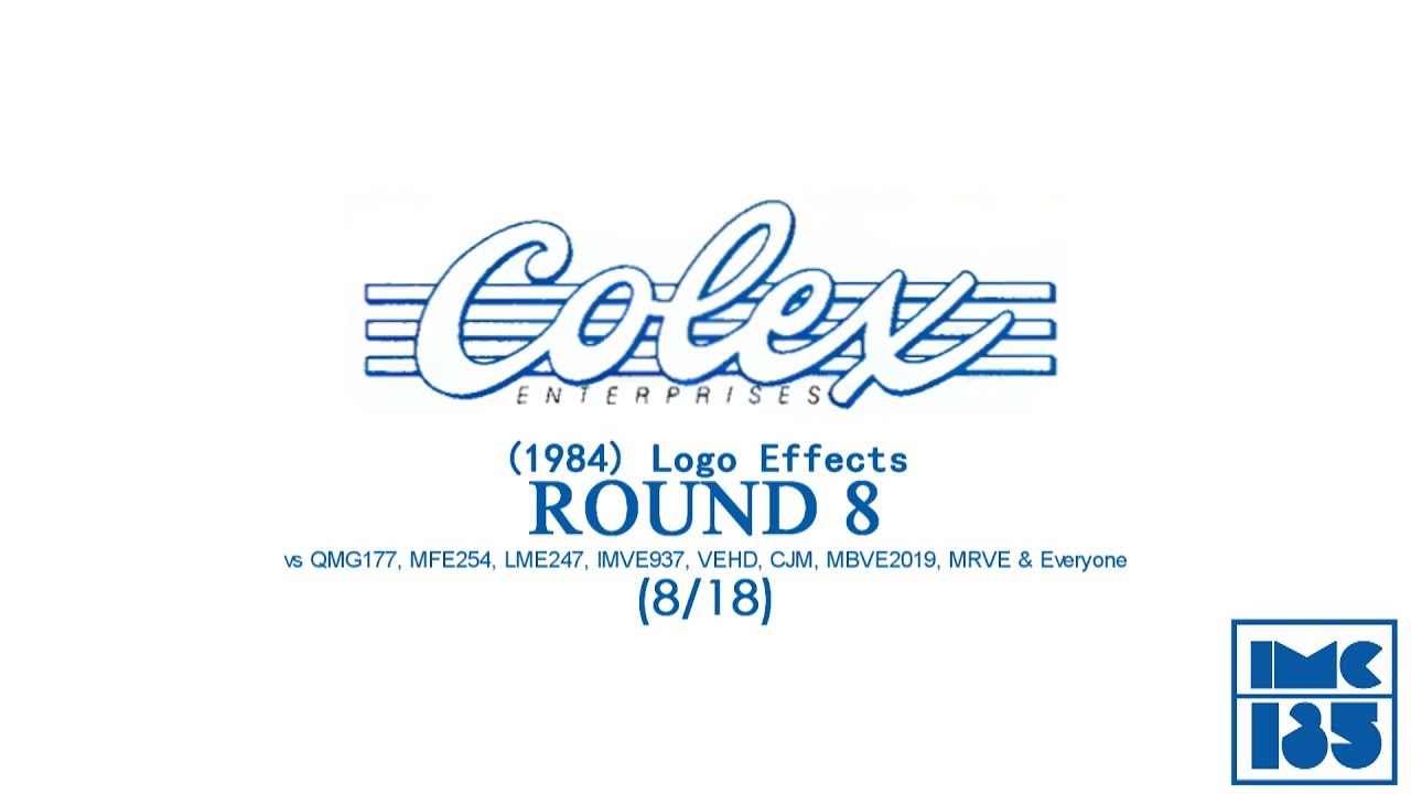 CE (1984) Logo Effects R8 vs QMG177, MFE254, LME247, IMVE937, VEHD, CJM ...