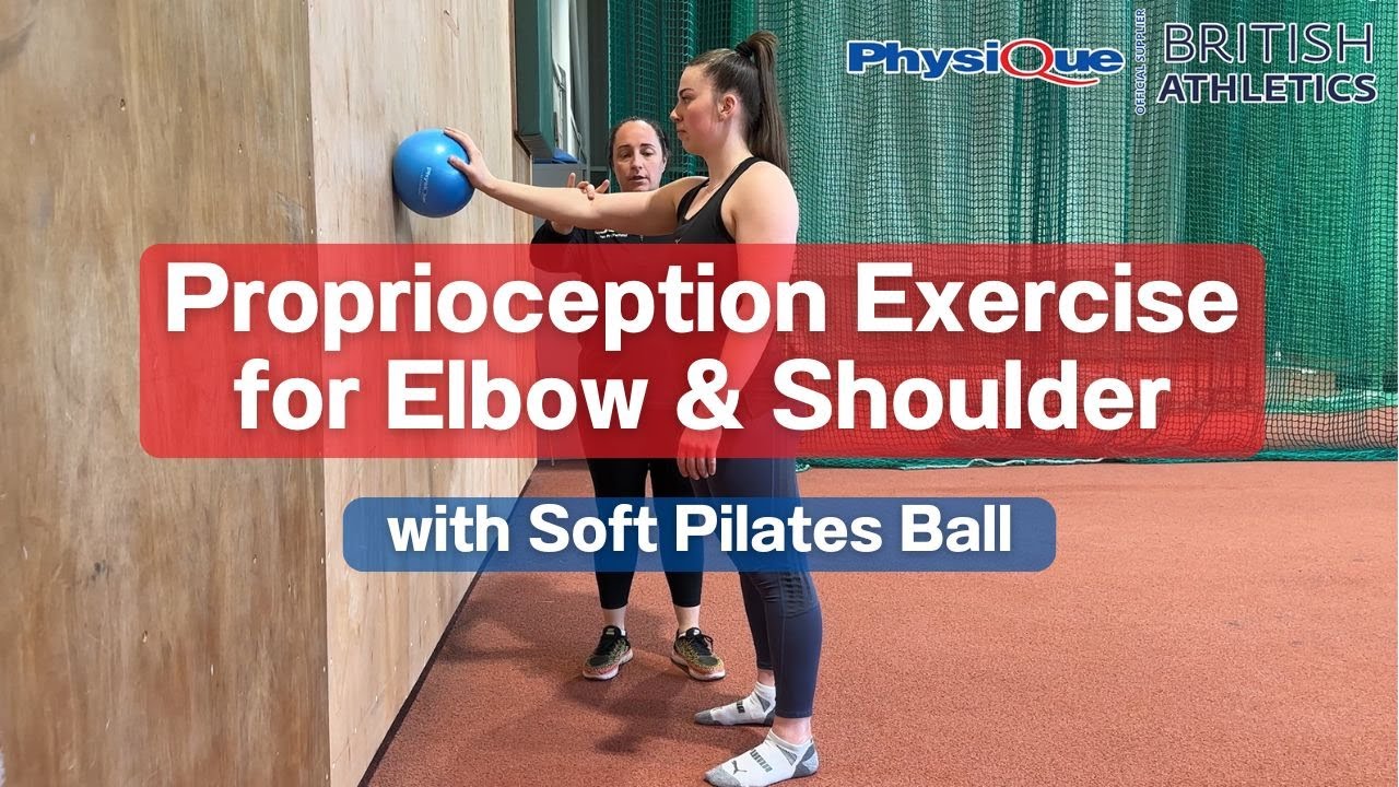 Proprioception Exercise for Elbow & Shoulder with Soft Pilates Ball ...