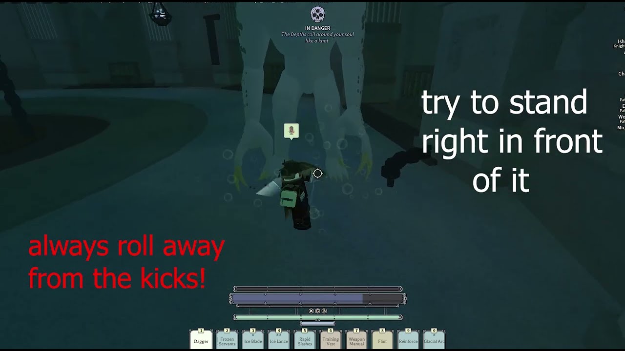 DEEPWOKEN - HOW TO BEAT DEPTHS TRIAL BOSS LEVEL 30-39 SHARKO TUTORIAL ...