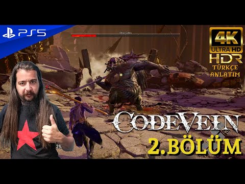 İLK BOSS OLIVER COLLINS | CODE VEIN (PS5) 4K 60FPS HDR Türkçe Bölüm 2