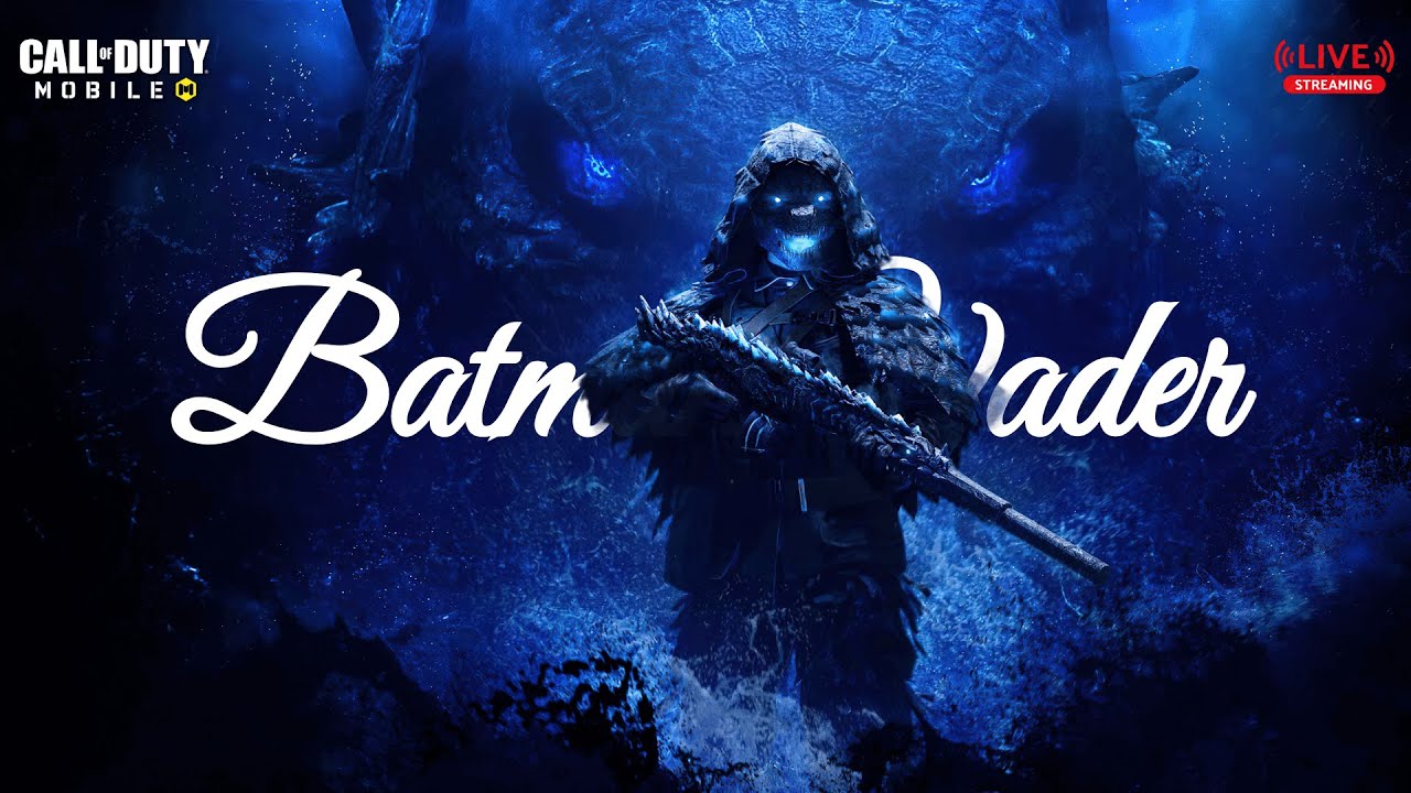 CODM Season 6-Fear the Bat. Obey the Vader| CODM Live Stream| #BatmanVader#codm - YouTube