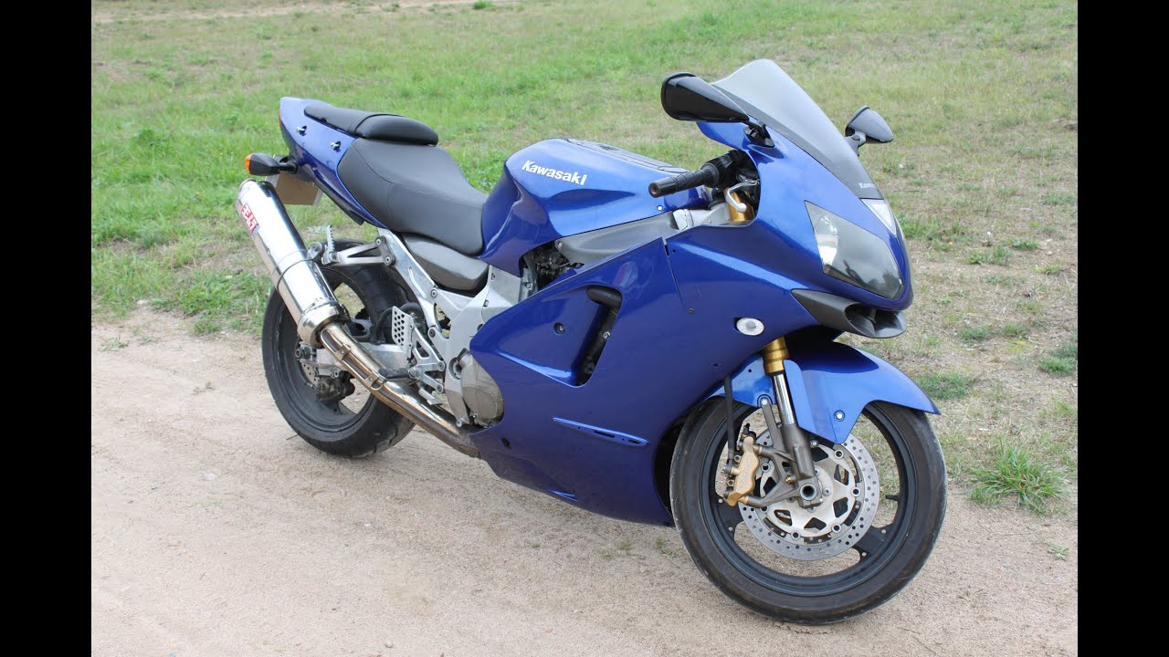 Обзор и Тест драйв Kawasaki ZX12R Тизер - YouTube